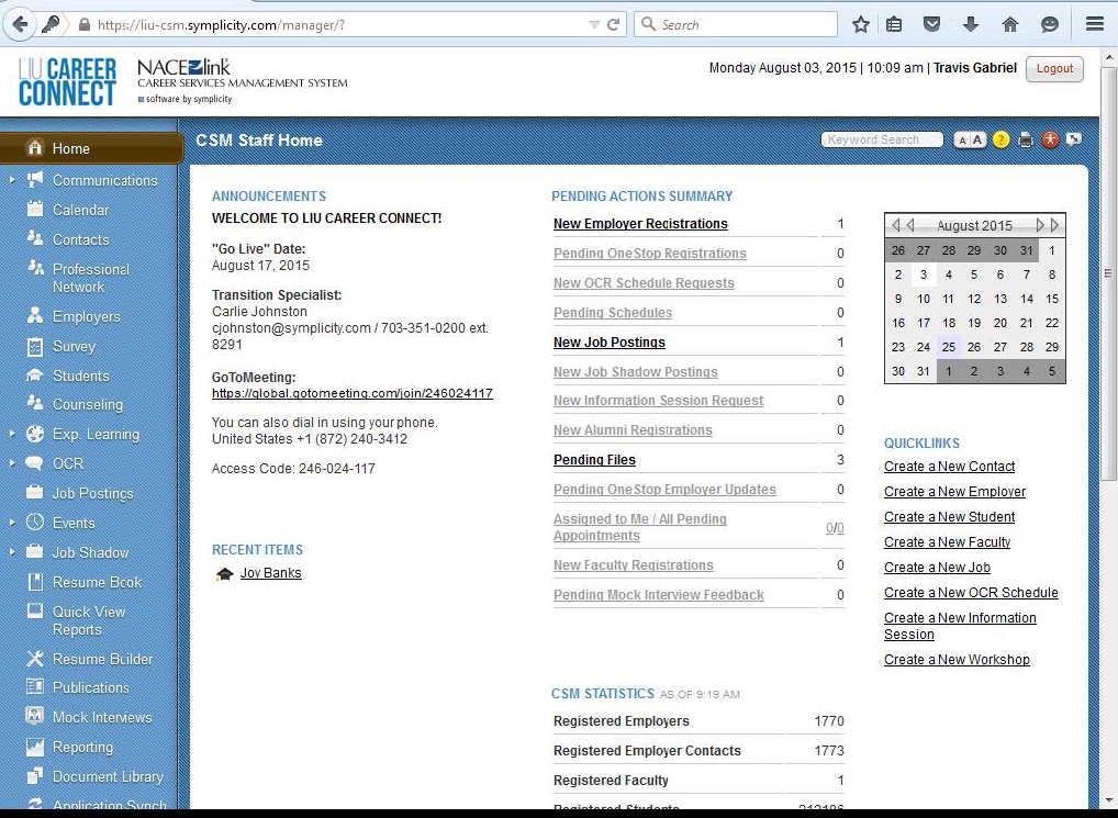 Coach Guide – LIU Information Technology