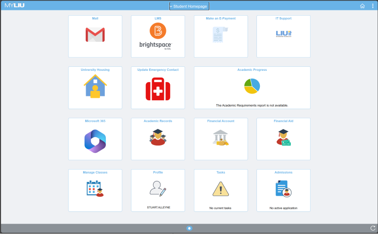 MyLIU – LIU Information Technology