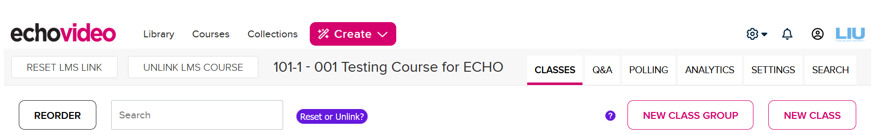 Echo360 – LIU Information Technology