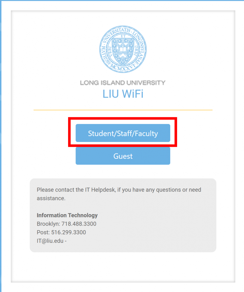 Wireless – LIU Information Technology